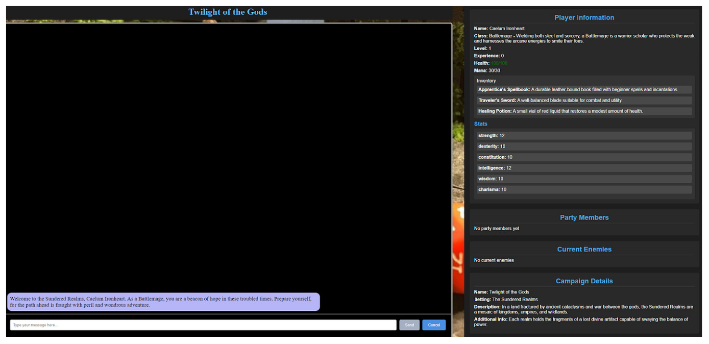🔥 A Foray into Fantastical Worlds with GPT RPG: Javascript Edition (Part 1)